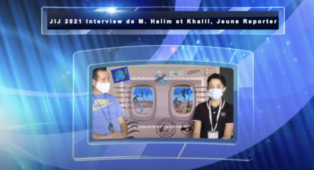 Khalil interviewe M. Halim, Prof. d' EPS et Responsable des JIJ 2021 ...